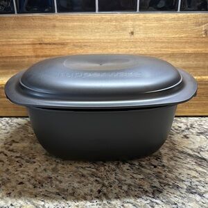 Tupperware | Kitchen | Tupperware Black Container | Poshmark